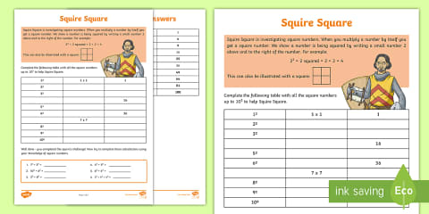 Square and Triangular Numbers