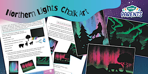 10 Facts about the Northern Lights Display Poster