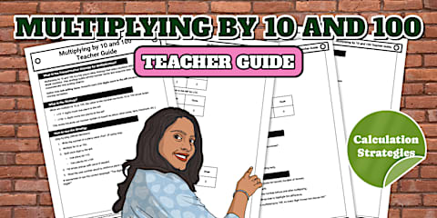 Area Model Strategy for Multiplication Teacher Guide
