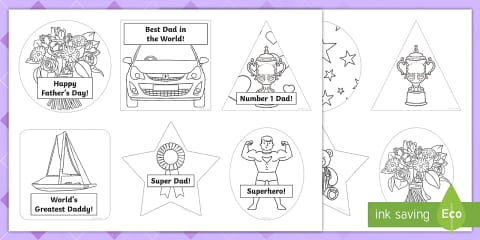 My First Father's Day Colouring Pack