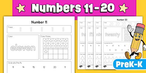 Number 13 Busy Book