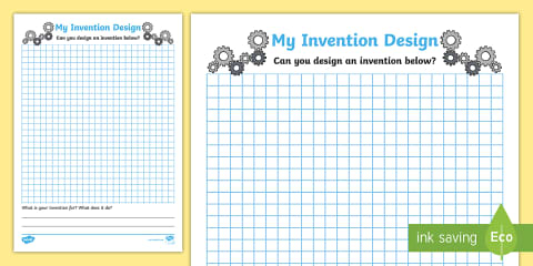 If I Were an Inventor Draw and Write Worksheet