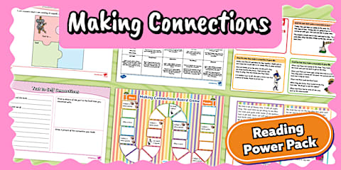 Making Connections - Reading Comprehension Posters for F-2