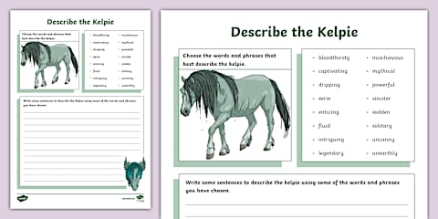 Kelpies Writing Frame