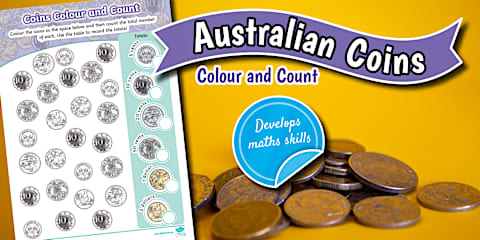 Winter in Australia Counting to 10 Worksheet