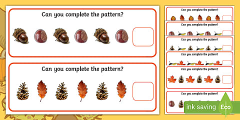 Simple Repeating Patterns Cards