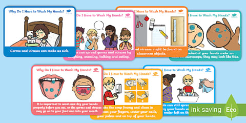 How to Wash Your Hands Properly Sequencing Worksheet