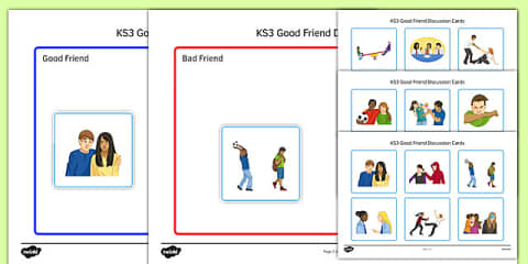 KS3 What Is Important In A Friend Sorting Activity