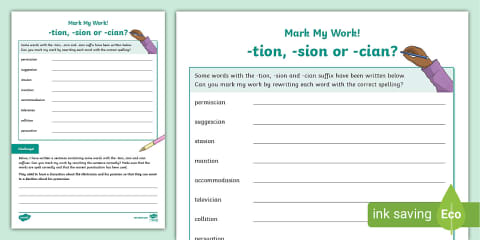 Northern Ireland Linguistic Phonics Stage 5 and 6, Phase 4b 'tion ...