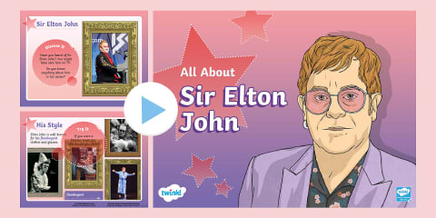 KS2 Elton John Fact File