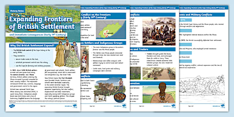 Grade 7 Lesson Plan: The Eastern Frontier
