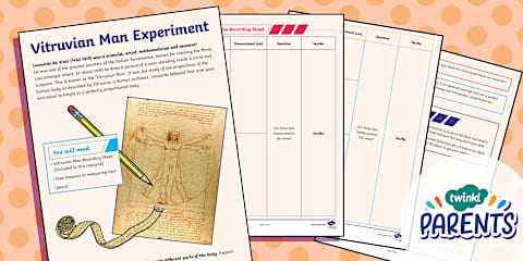 Vitruvian Man Information PowerPoint