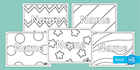 Editable Eid Colouring Sheets