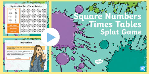 Prime, Square & Cube Numbers PowerPoint