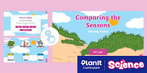 Seasons I Spy Interactive Game