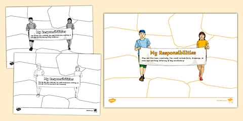 My Roles and Responsibilities: Mini I Am Booklets