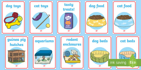 Pet Shop Dramatic Play Pack Ι EYLF Role Play Resources