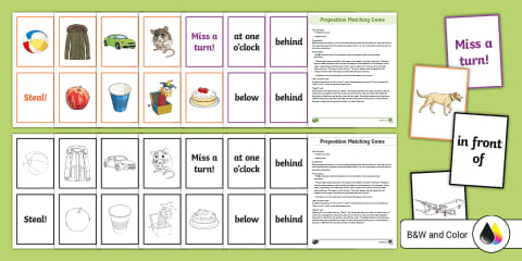 Prepositions Word Search for 3rd-5th Grade