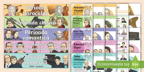Genuri muzicale – Fișe de lectură diferențiate