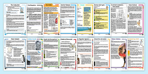 Reading Fluency Practice Passages with Questions | Twinkl