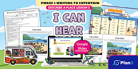 Phase 1 Writing: Writing to Entertain Describe a Place Overview