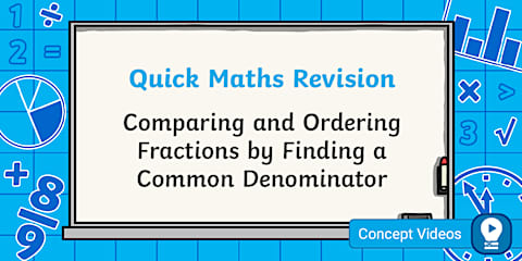 Equivalent Fractions Video - Maths - Twinkl