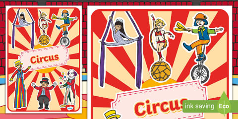 Roll Up! Roll Up! Circus Classroom Display Pack