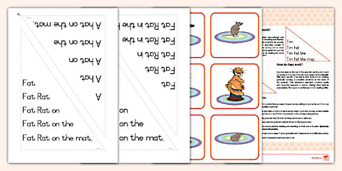 Grade 1 Phonics: Fluency pyramids (CVC Words)
