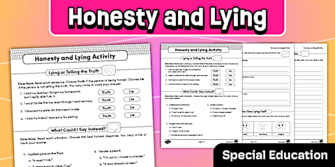 Transitions Social Story Booklet for Special Education