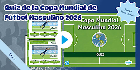 Presentación PowerPoint: La Copa Mundial de Fútbol Masculino 2026