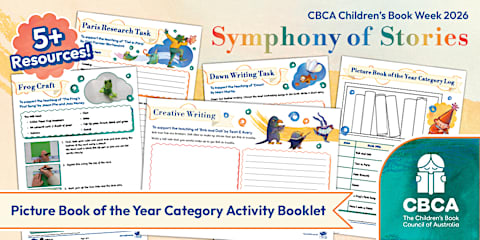 CBCA Children's Book Week 2026 Symphony of Stories Activity Booklet