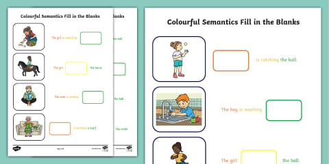 SVO Make a Sentence Board and Cards