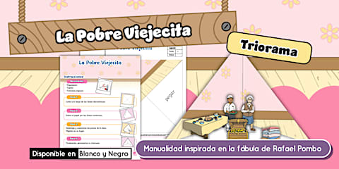 Pack de Trioramas: Cuentos de Rafael Pombo