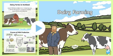 KS1 Farming in the United Kingdom PowerPoint