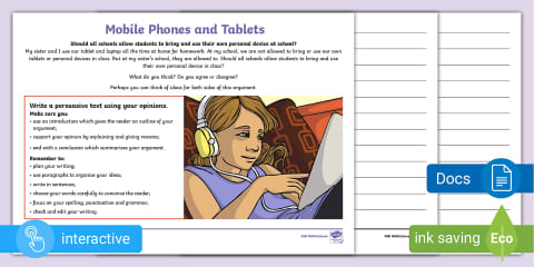 NAPLAN-Style English Example Tests - Set 3 Narrative Writing Activity