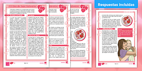Guía de Trabajo: Escritura Creativa - Día de San Valentín