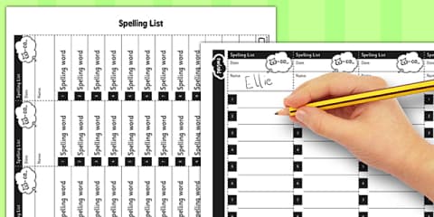 Spelling Look Cover Write Check Template | Twinkl Resources