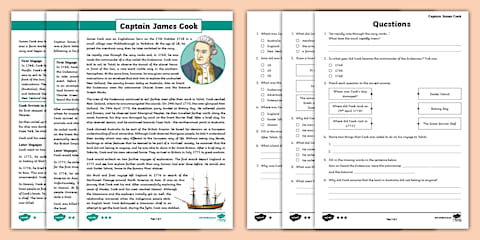 Abel Tasman Differentiated Fact Files
