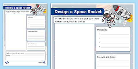 Space Shuttle Diagram Activity Pack