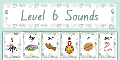 Twinkl Phonics - Level 6 Decodable Word Cards