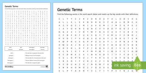 Jeans for Genes Day Word Search