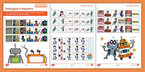 Grade 1 Robotics and Coding - Term 1 - Coding: Complete the Patterns ...