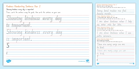 Year 2 Handwriting Sheets | Primary Resources | Twinkl