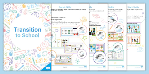 Kindergarten Transition to School Statement Resource Pack