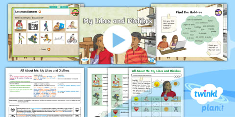 Spanish: Opinions and Hobbies Reading Activity