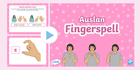 High Frequency Sight Words with Auslan Fingerspelling Resource Pack