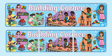 Block Corner Display Banner