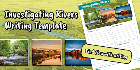 The Journey of a River Display Poster