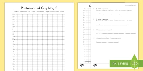 Sixth Grade Writing Ordered Pairs Graphing Worksheet