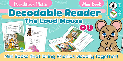 Foundation Phase Phonics - Mini Book - ir Digraph Decodable Reader ...